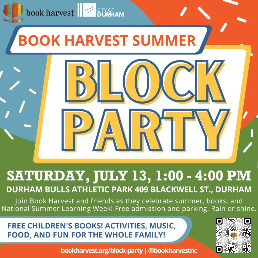 Durham Bulls Hosting Book Harvest Block Party - Southpoint Access